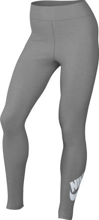 Nike Nike Damen W NSW NK CLSC GX HR Tight FTRA Leggings, DK Grey Heather/White, XL