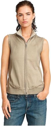 G-Star RAW Washed lt wt sl zip knit wmn