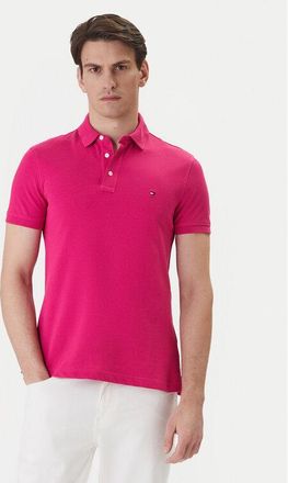Tommy Hilfiger Poloshirt 1985 MW0MW17771 Rosa Slim Fit