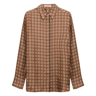 Dorothee Schumacher Damen, Blusen & Hemden, Braun, LGr&ouml;&szlig;e