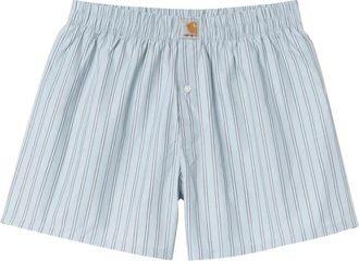 Carhartt Work in Progress Homme, Sous-v&ecirc;tements, Bleu, Taille: L Boxer en coton