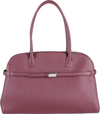 Orciani Femme, Sacs, Violet, Taille: ONE Size Aura Soft Large Shoulder Bag