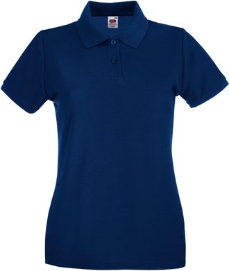 Fruit Of The Loom Lady-Fit Premium Polo 63-030-0, Größe:2XL (18);Farbe:Navy