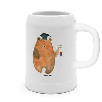 Mr. & Mrs. Panda Bierkrug B&auml;r Pr&uuml;fung - Geschenk, Oktoberfest, Abschluss, Teddy, Krug, Glaskrug, Bestanden, Abschlusszeugnis, Sommerfest, Zeugnis, Bierhumpen, Pr&uuml;funge