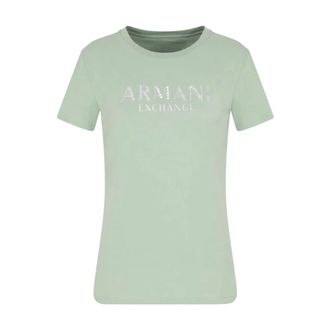 A|X Armani Exchange Damen, Oberteile, Gr&uuml;n, SGr&ouml;&szlig;e