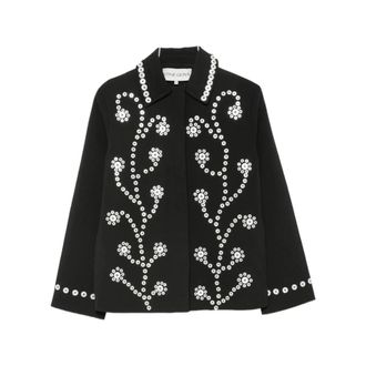 Stine Goya Buflo Jacke - - Jackets - Damen - Schwarzk - S