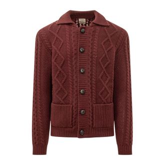 Rakk&igrave; Homme, Pulls, Violet, Taille: L Cardigan &agrave; manches longues