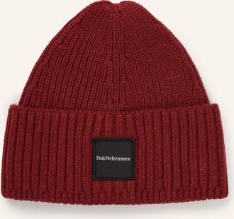 Peak Performance Mütze Cornice rot