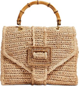 Pamela Munson cabas The Avis à détail de bambou - Tons neutres