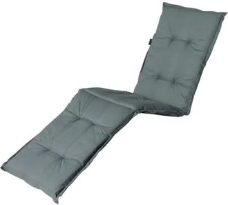 Madison New York 8 cm Luxus Rollliegenauflage A046, grau Uni 200 x 60 x 8 cm