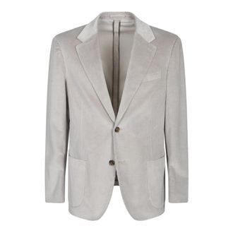 Lardini Ivory Cord-Sakko. Klassisches Design. - - Jackets - Herren - Wei&szlig; - XL