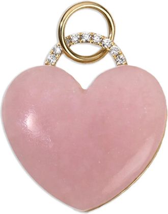 Devon Woodhill pendentif coeur serti dopale et de diamants - Or