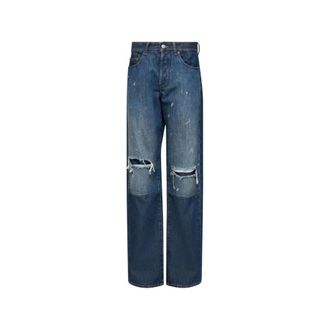 Maison Margiela Barrel-leg Jeans - - Jeans - Damen - Blau - W27