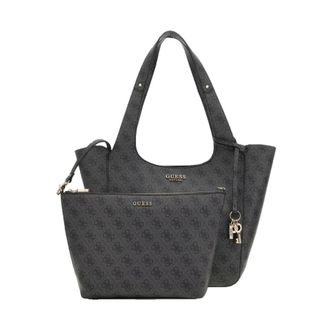 Guess Femme, Sacs, Noir, Taille: ONE Size Calista 2 in 1 Tote