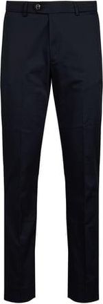 Aur&eacute;lien Pantalon slim chino en coton m&eacute;lang&eacute;
