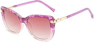 Generic Lunettes de soleil oeil de chat tendance Street Shot hommes et femmes lunettes de soleil vacances en plein air décoration de plage (couleur : E, taill