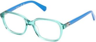 Guess unisex, Accessoires, Vert, Taille: 47 MM Rectangle Optical Frame