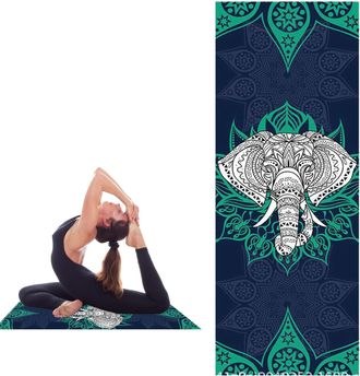 Generic Yoga -Decke | Super weiches Tuch ohne Schlupf-Reisetuch-Feuchtigkeits-Docht-Schwei&szlig; absorbierende hei&szlig;e Yoga-Handtuch-Fitness-Accessoires f&uuml;r Frauen u