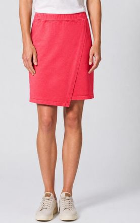 Hempage Hempage Damen vegan Wickelrock Magnolia Rosa