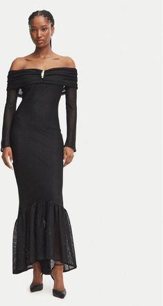 Rinascimento Rinascimento Coctailkleid CFC0130504003 Schwarz Regular Fit