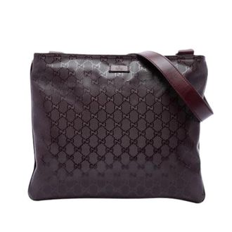 Gucci Pre-owned Coated Canvas Crossbody Bag - - Pre-owned - Damen - Braun - ONE SIZE