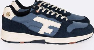 Faguo Baskets bleu marine & grises polyester - OLIVE