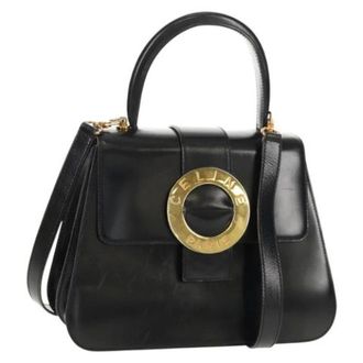 Celine Sac &agrave; main vintage en cuir Pre-owned - Femme - Pre-owned - Noir - Taille: ONE Size