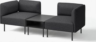 IKEA LILLEHEM 2er-Sitzelement mit Ablage