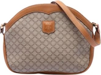 Celine Pre-owned Sac bandouli&egrave;re en toile - Femme - Pre-owned - Beige - Taille: ONE Size