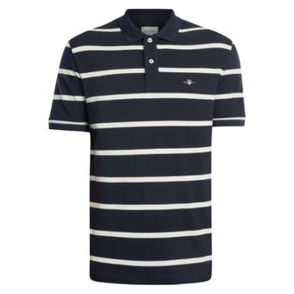 GANT Homme, Tops, Bleu, Taille: XL Polo Ray&eacute; Sportif