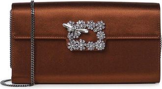 Roger Vivier Clutch - Braun