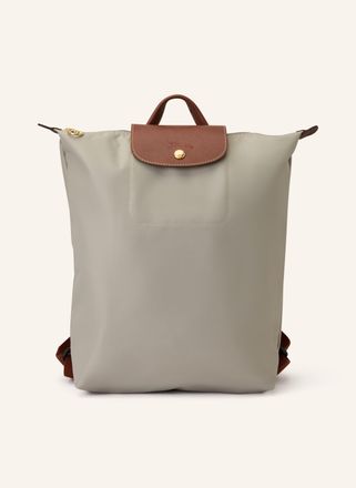 Longchamp Rucksack Le Pliage Medium grau