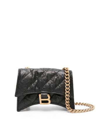 Balenciaga Crush Mini-Tasche - Schwarz