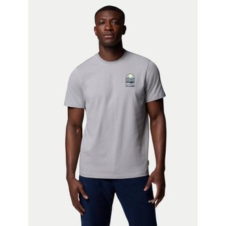 Columbia T-Shirt Explorers Canyon 2036451 Grau Regular Fit