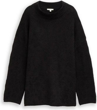 Tom Tailor Strickpullover Pullover & Strickjacken Oversize Strickpullover mit Glitzer-Effekt