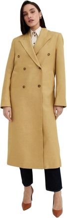 Loulou Studio Femme, Manteaux, Beige, Taille: 38 FR Temo Manteau Crois&eacute;