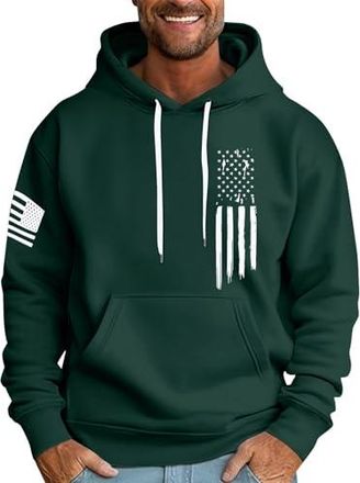 Generic Sweat à Capuche Homme Style de Rue Hoodie Multipoche A Capuche Long Sleeve Coton Comfy Grandes Taille Pull Homme