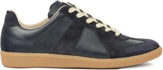 Maison Margiela Homme, Chaussures, Bleu, Taille: 41 1/2 EU Replica Baskets
