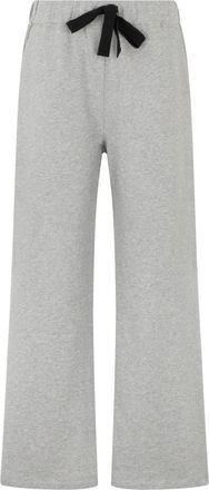 Red Valentino Femme, Pantalons, Gris, Taille: 40 FR Wide Pantalons