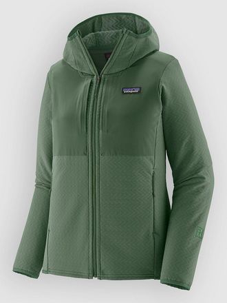 Patagonia R2 Crossstrata Hoody Veste vert