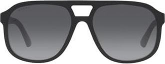 Gucci Lunettes de Soleil GG1188S Black/Grey Shaded 58/17/140 unisexe
