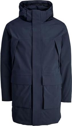 Jack & Jones Jprccmoon Parka Sn, Bleu Marine, x_l Hommes