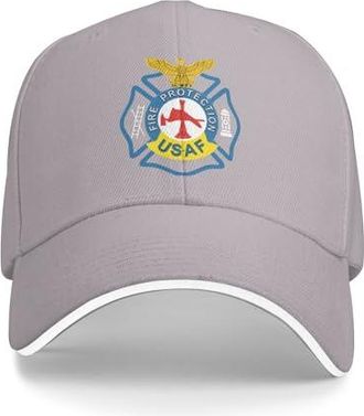 Generic Casquette Trucker Protection Incendie De LUsaf Vintage Pare-Soleil Casquette Casual Ext&eacute;rieur Sunhat pour Festivals Sports Ext&eacute;rieur