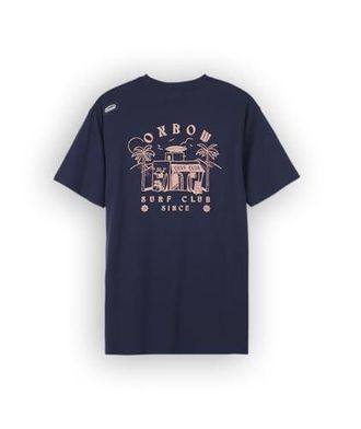 Oxbow Tee-shirt manches courtes eco SURFCLUB Hiver 2025 Manches courtes, Col rond, Motif sur le dos