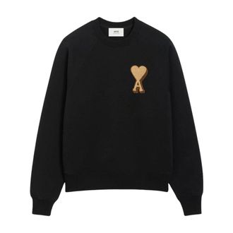 Ami De Coeur Sweatshirt - - Sweatshirts & Hoodies - Herren - Schwarzk - XS