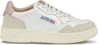 Autry Femme, Chaussures, Beige, Taille: 36 EU Medalist Low