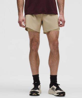 lululemon Short de trail à multiples poches pour Hommes - 15 cm - Taille 2XL