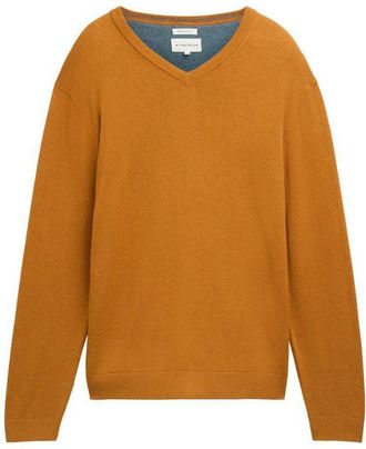 Tom Tailor Strickpullover Pullover Strickpullover V-Neck (1-tlg)