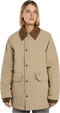 Dickies Femme, Manteaux, Beige, Taille: 40 FR Medina Coat