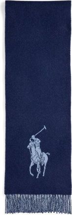 Polo Ralph Lauren Damen Wollschal mit Fransen BIG PONY